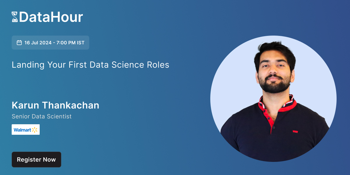 Landing Your First Data Science Roles