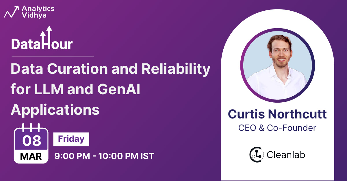 DataHour: Data Curation and Reliability for LLM and GenAI Applications